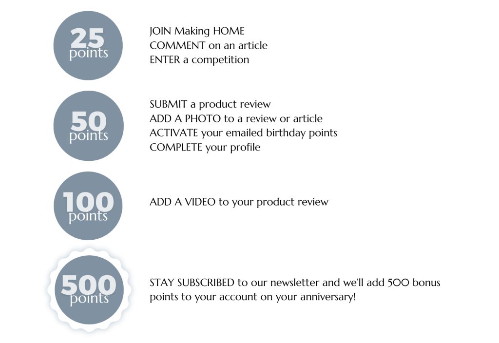 Welcome to Making HOME Rewards! - Making HOME